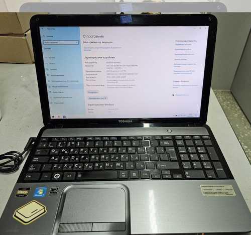 Ноутбук Toshiba Satellite L850