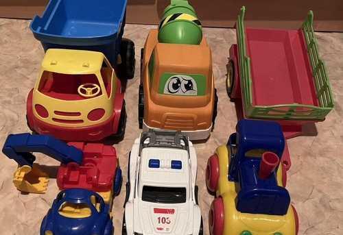 Детские игрушки машины пакетом