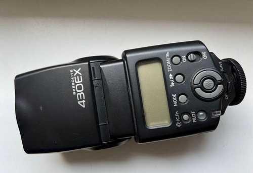 Вспышка камеры Canon speedlite 430EX