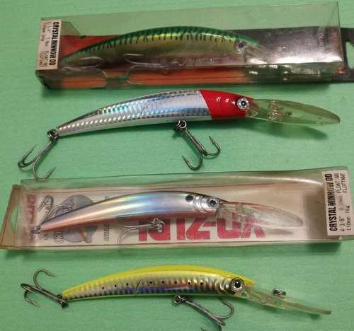 Воблер yo-zuri crystal minnow dd