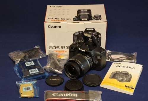 Canon EOS 550D Kit EF-S 18-55mm f/3.5-5.6 IS