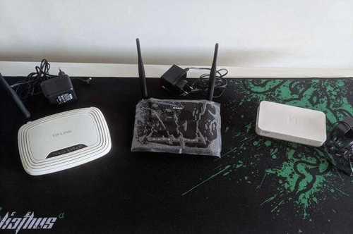 Wifi роутеры TP-Link, D-Link + коммутатор