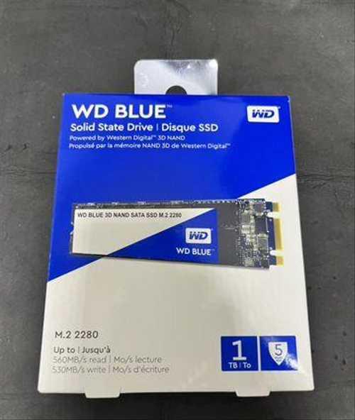 SSD WD blue 1Tb wds100t2b0b