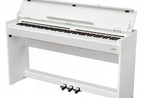 Цифровое белое фортепиано со стойкой в комплекте