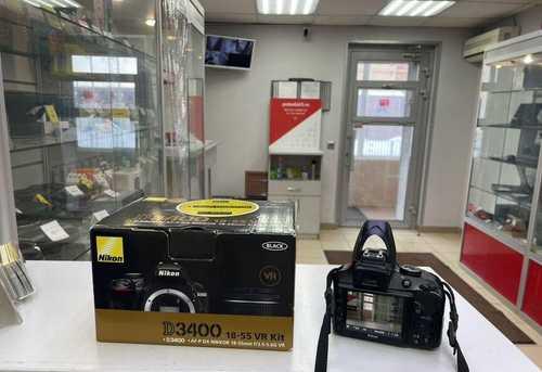 Н80) Фотоаппарат Nicon D3400 18-55 vr kit