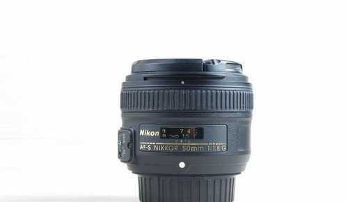 Объектив Nikon 50mm f/1.8 G (портретник)