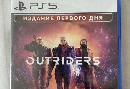 Диск Outriders для PS5 новый