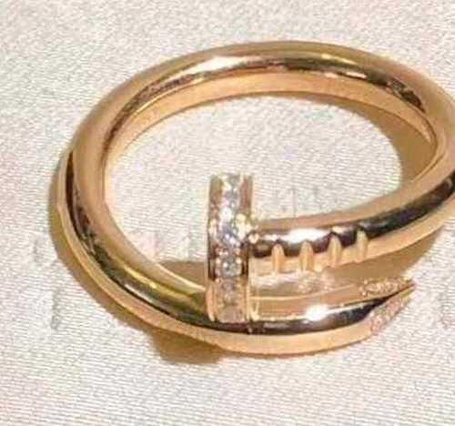 Кольцо Cartier Гвоздь золото 0,04ct