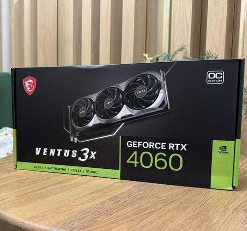 Видеокарта MSI GeForce RTX 4060 ventus 3x 8G OC