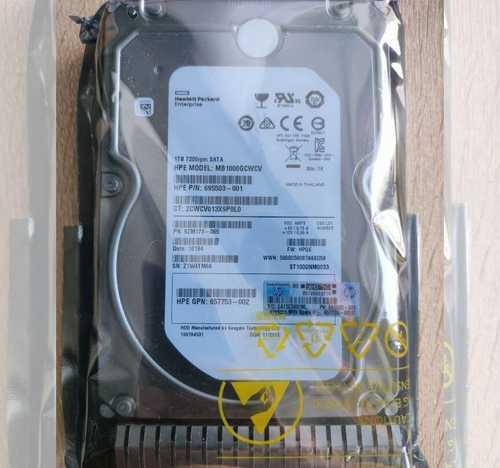 Hdd HP MB1000gcwcv 1 Тб