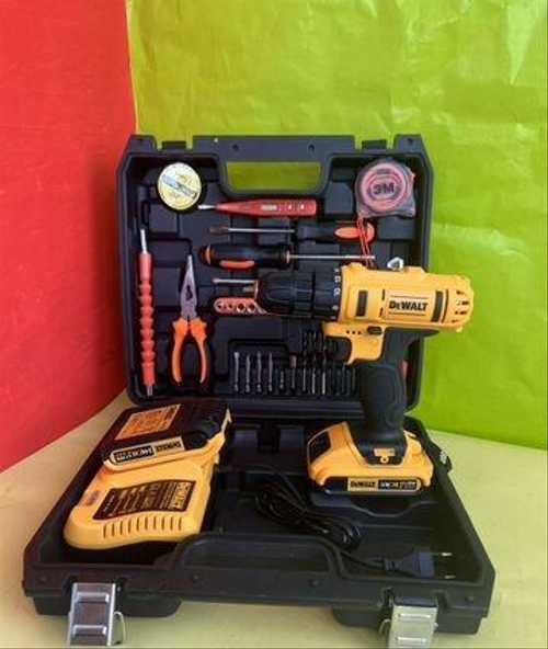 Шуруповёрт Аккумуляторный Dewalt 24В