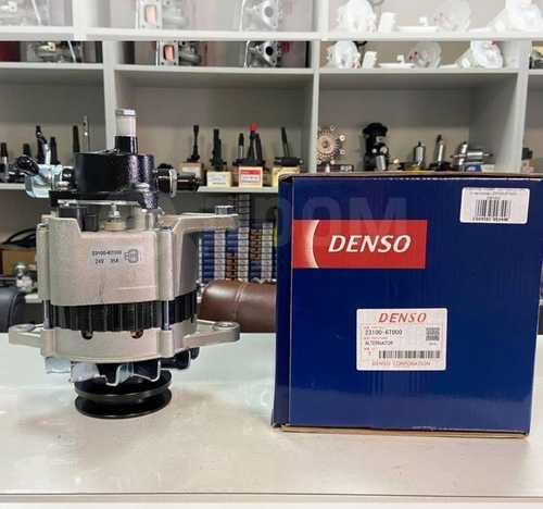 Генератор Nissan TD27/QD32 24V (с вакуумом) Denso
