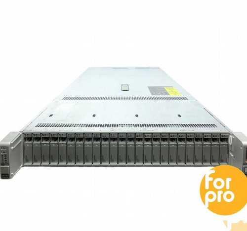 Сервер cisco UCS c240 M4 24SFF 2xE5-2673v3 64GB