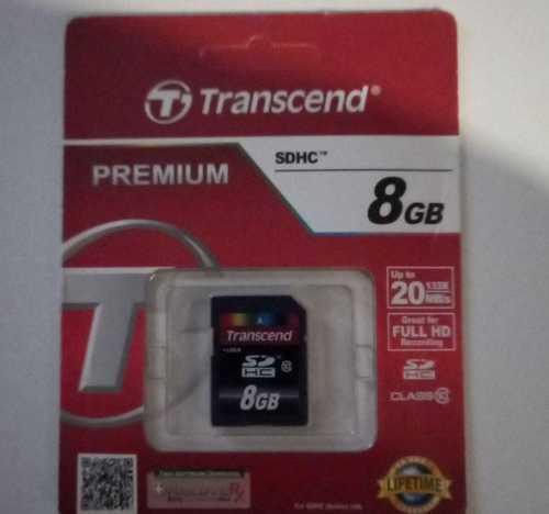 Карта памяти sdhc transcend 32gb