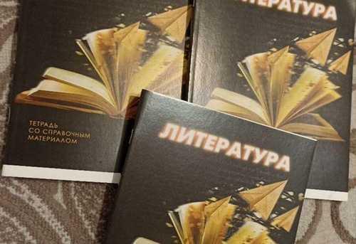 Тетрадь по литературе 48л