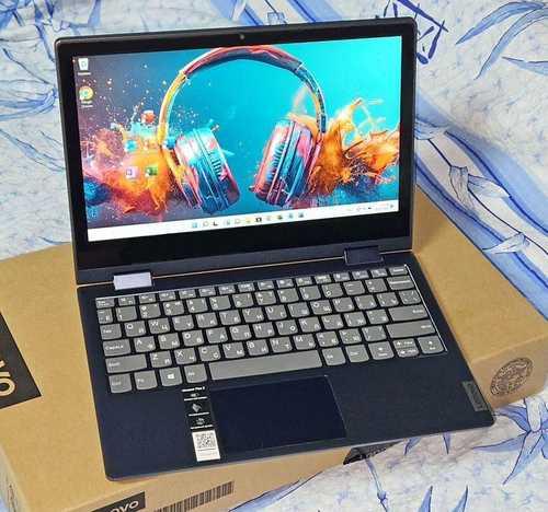 Сенсорный Lenovo Flex 3 IPS экран 12"Office Win 11