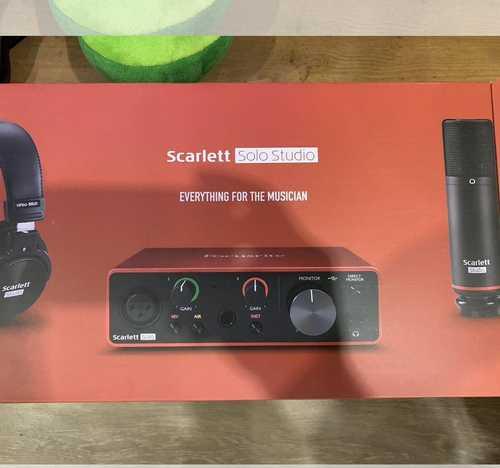 Звуковая карта focusrite scarlett solo 3rd gen