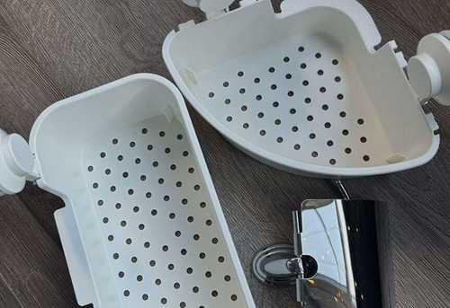 Полочки и держатель для ванной IKEA