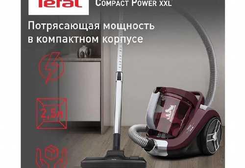 Новый пылесос Tefal TW4873EA, мощный, сетевой