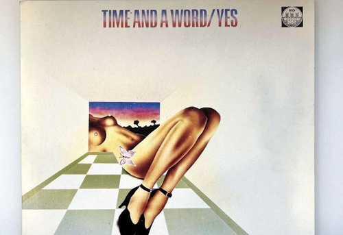 Time AND A word/YES виниловая пластинка
