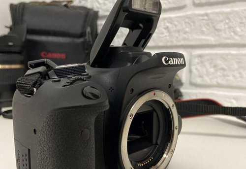 Зеркалка Canon 750D (body) с функцией (Wi-Fi)