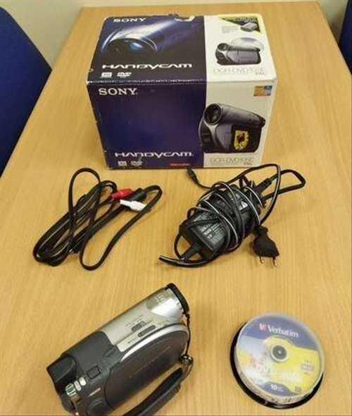 Видеокамера sony handycam dcr-dvd 105e