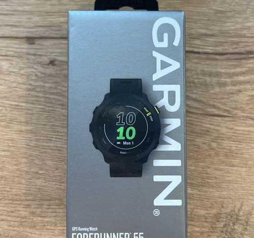 Новые часы garmin forerunner 55