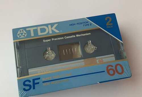 Аудиокассета TDK SF 60 Хром 2 шт