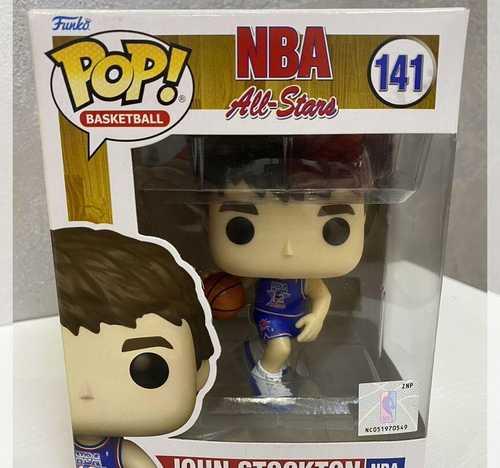 Funko Pop NBA All-Stars John Stockton 141