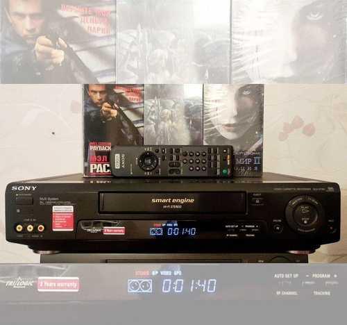 Видеомагнитофон sony SLV-E780EE HI-FI stereo