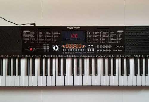 Синтезатор Denn dek601 61 клавиша новый
