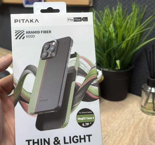 Чехол pitaka case 4 iPhone 15 pro max