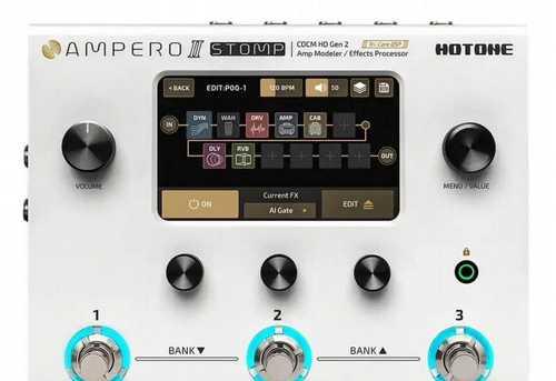 Новый гитарный процессор Hotone Ampero Stomp 2