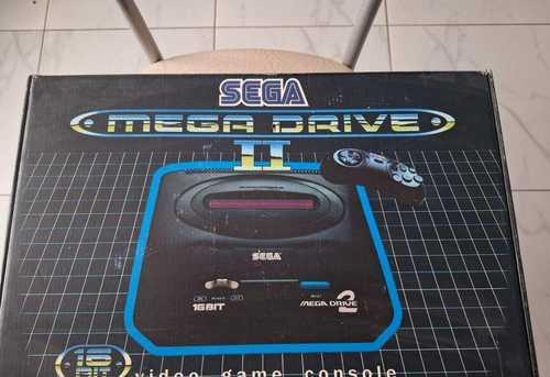 Sega mega drive 2 + картриджи