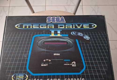 Sega mega drive 2 + картриджи