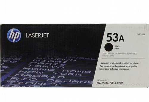 Картридж HP Q7553A (№53A) black для HP LJ P2015