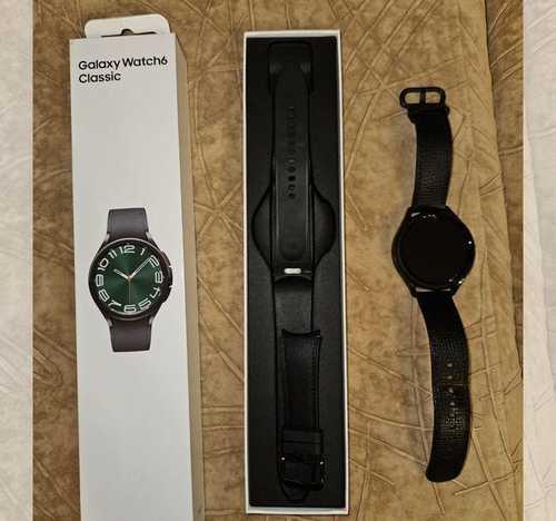 Смарт часы samsung galaxy watch 6 classic (47мм)