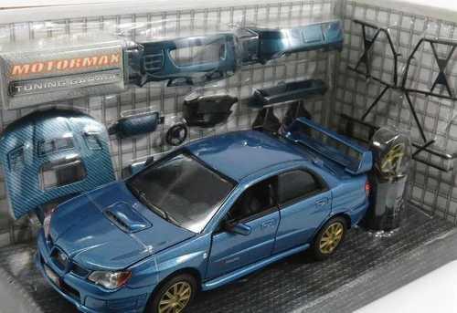 Subaru impreza + Tuning Pack MotorMax 1:24