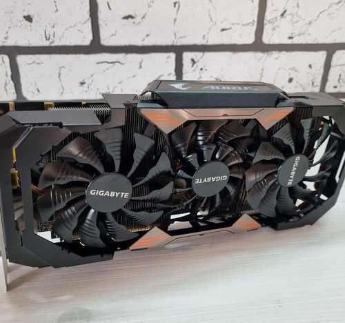 Видеокарта Gigabyte GeForce GTX 1070 Aorus 8Gb