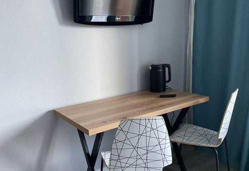 Стулья IKEA вильмар(vilmar) и стол в стиле лофт