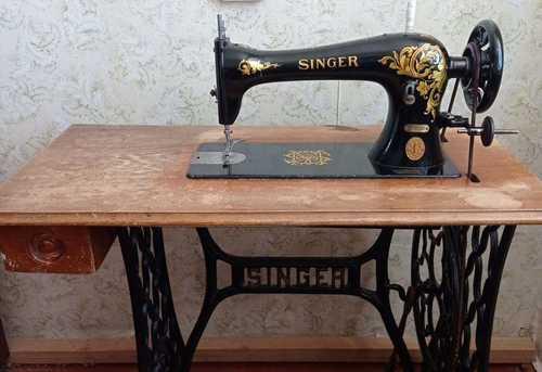 Швейная машинка singer 16К33 ножная, 1914 г