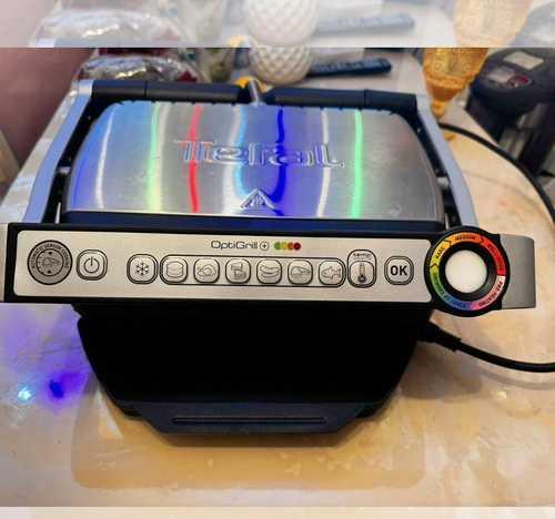 Электрогриль tefal optigrill GC712D34