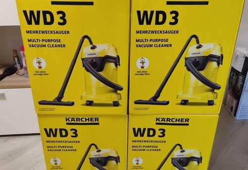 Пылесос Karcher WD 3 V-19/4/20 Yellow