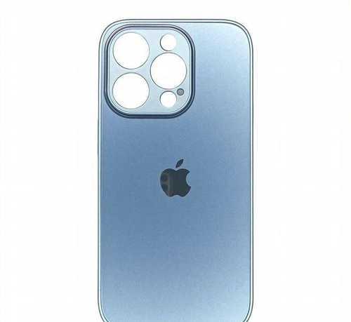 Чехол со стеклянной панелью для iPhone 14 Pro