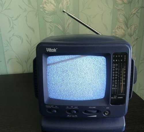 Телевизор vitek VT-3551 с радио. Рабочий.М