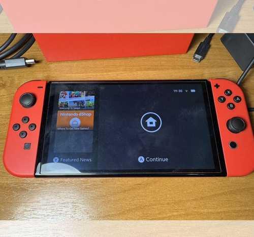 Nintendo switch oled mario