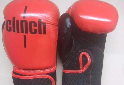 Боксерские перчатки 12 oz clinch тренировочные Б-У