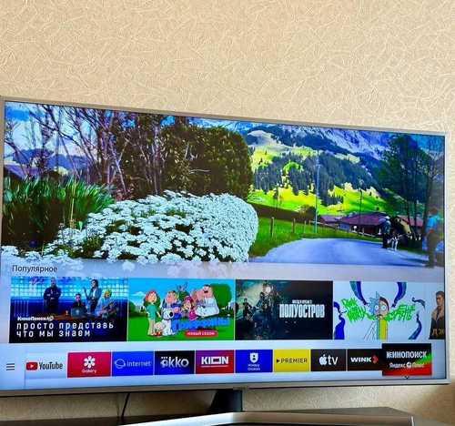 4K Samsung 50" Wi Fi Tizen SMART Air Play BT