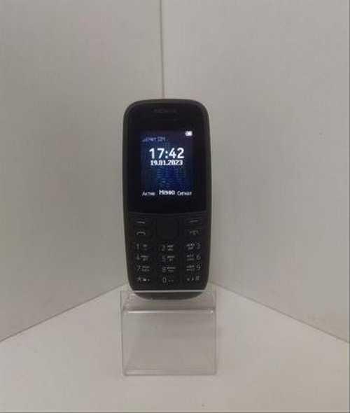 Телефон кнопочный Nokia 105 SS (TA-1203)