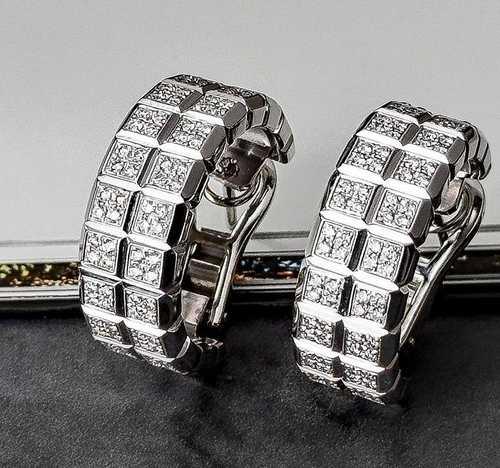 Серьги Chopard Ice Cube Diamonds